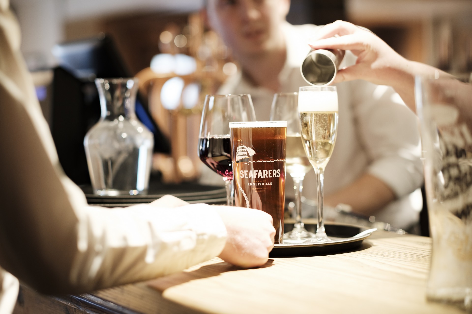 Drinks Menus at The Mayfly Pub & Restaurant, Fullerton